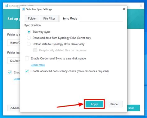 Sync Mode