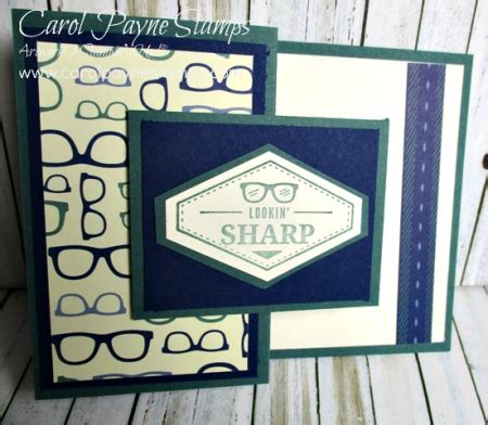 Stampin Up Masculine Card Ideas Carol Payne Stamps