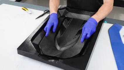 V8 Creative S Ultima RS Carbon Fibre Engine Cover Easy Composites