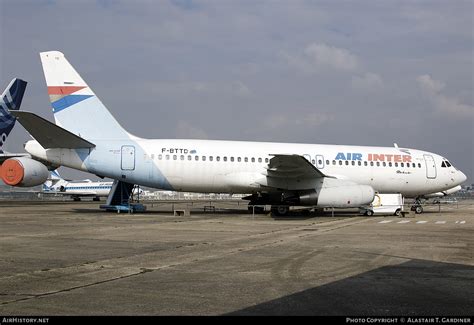 Aircraft Photo Of F BTTD Dassault Mercure 100 Air Inter