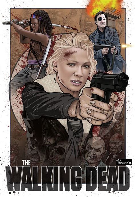 The Walking Dead Zombie Fan Art At Isaac Macquarie Blog