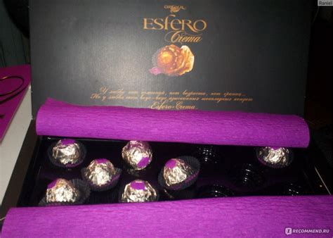 Конфеты Конти EsfeRo Crema TM AMOUR - «Симпатичный подарочный набор ...