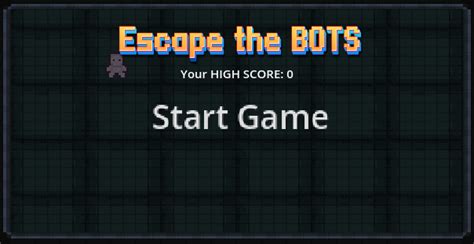 mobile input handling for web version escape the bots a thrilling