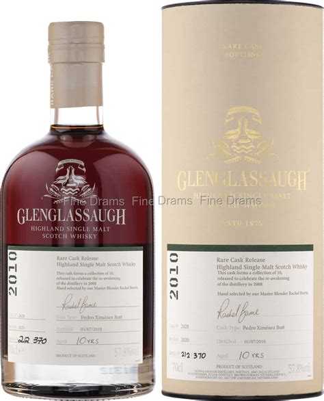 Glenglassaugh 10 Year Old 2010 Pedro Ximénez Sherry Rare Cask Release