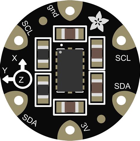 How To Use Flora LSM303 Compass Accel Pinouts Specs And Examples
