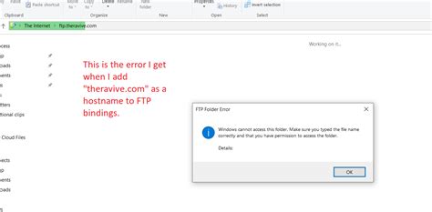 solved how do i bind an ftp site to a hostname in iis 8 5 experts