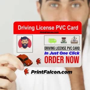 Driving Licence Pvc Cards