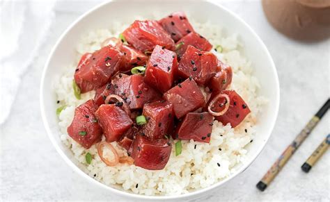 Hawaiian Poke Ready In Only 10 Minutes Foodie And Wine