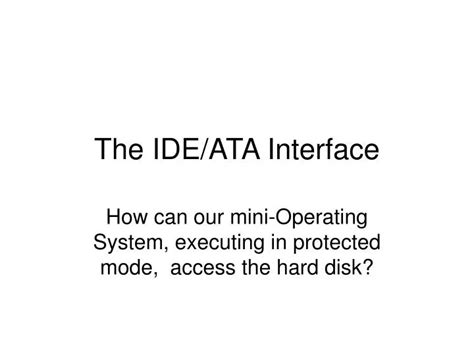Ppt The Ideata Interface Powerpoint Presentation Free Download Id