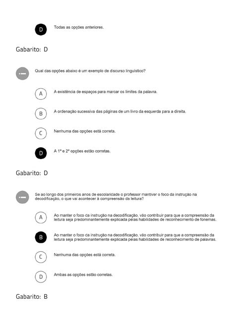 Resposta Questionario 27 Quizz Compreendendo O Ato De Ler A Perspectiva