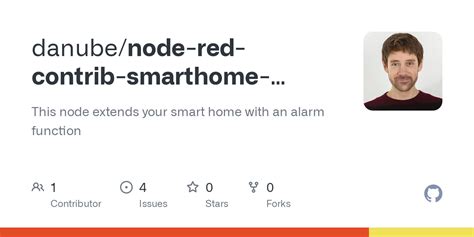 GitHub Danube Node Red Contrib Smarthome Monitor This Node Extends Your Smart Home With An