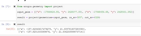 Solved Re Project Geometrys Spatialreference Esri Community