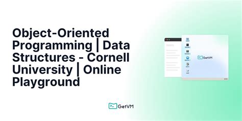 Object Oriented Programming Data Structures Cornell University