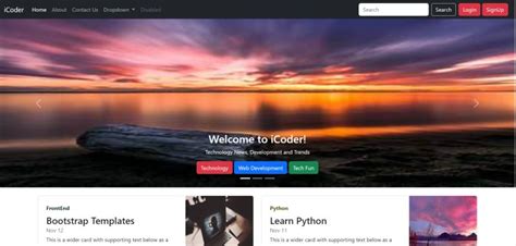 Aman Kushwaha On Linkedin Bootstrap Webdevelopment Frontend Blogwebsite Webdesign