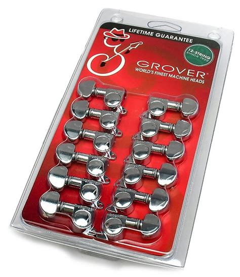 Grover 12 String Guitar Tuners Tuning Pegs Keys 205c12 Mini Reverb