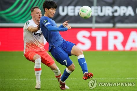 홍현석 64분 헨트 Uecl 8강 1차전서 웨스트햄과 1 1 무승부 연합뉴스