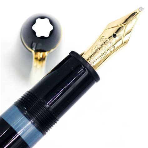 モンブラン マイスターシュテュック 146 ルグラン 万年筆 14c全金obb オブリーク ニブ 2段エボナイト芯 Montblanc 以