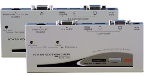 瑞创rextron Euc 221euc 222；kvm延长器vga150米高清cat5热键usb瑞陆信息科技（上海）有限公司