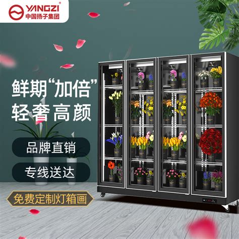 扬子轻奢款四门2 22米鲜花保鲜柜花店花卉冷柜冰柜专用展示柜冷藏柜风冷无霜视频介绍 扬子轻奢款四门2 22米鲜花保鲜柜花店花卉冷柜冰柜专用展示