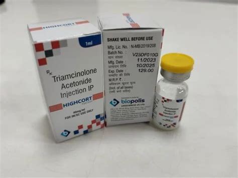 Triamcinolone Acetonide Injection At ₹ 129 Piece Nexpro In Panchkula