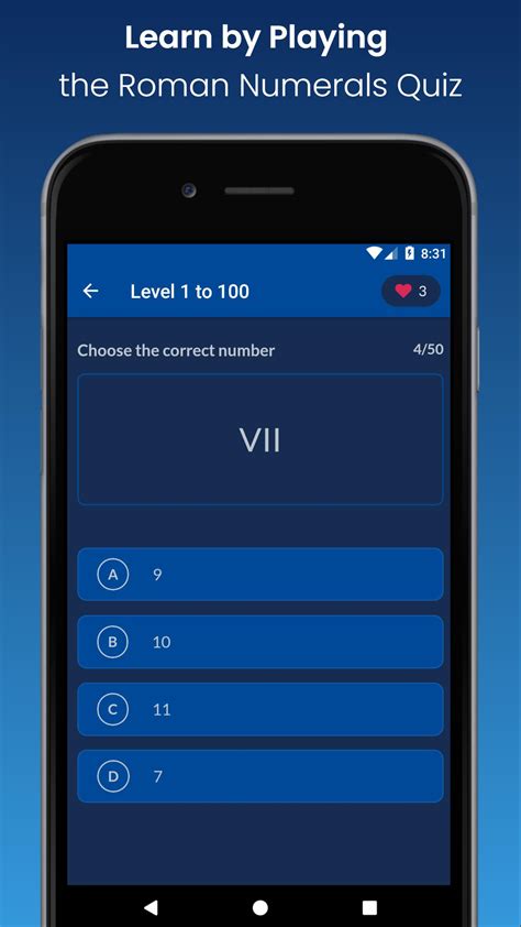 Roman Numerals Quiz Apk For Android Download