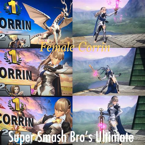Super Smash Bros Ultimate Characters 2 Female Corrin Smash Bros