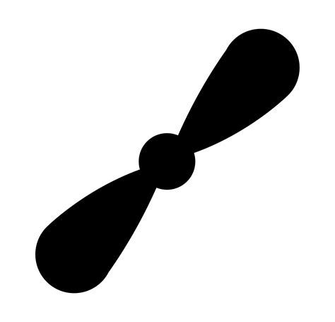 Vector De Hélice Negro 639965 Vector En Vecteezy