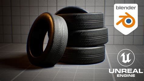 Create Game Ready D Tire In Blender For Unreal Engine Quick Easy Tutorial Youtube