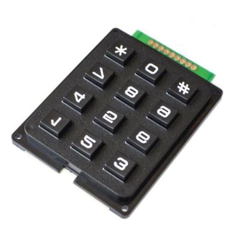 scm keyboard key matrix keyboard 3 4 keyboard 12 key keyboard module
