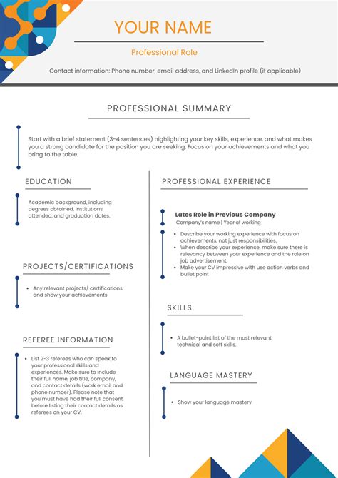 Australian CV Format How To Craft It