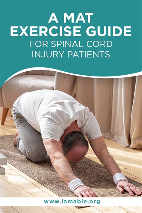 A Mat Exercise Guide For Spinal Cord Injury Patients