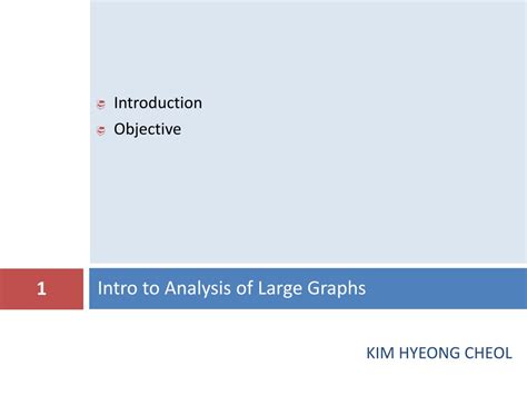 Ppt Analysis Of Large Graphs Community Detection Powerpoint