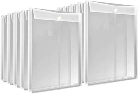 LRS Button Folder Transparent 1 Inch Expandable Legal Size Top