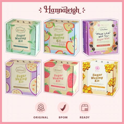 Jual Mirael Sugar Waxing Kit Sugar Wax Hair Removal Shopee Indonesia