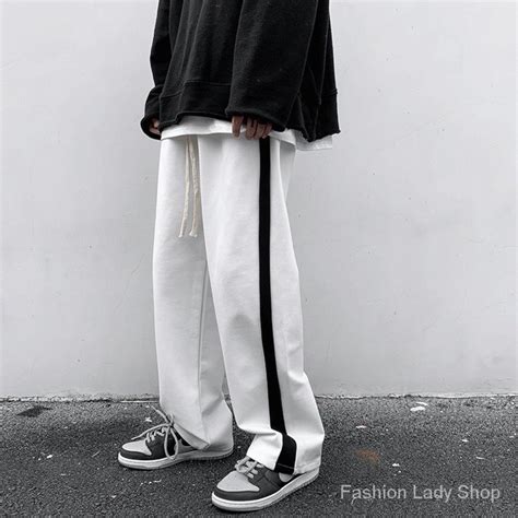 กางเกงขากว้างลําลอง ทรงตรง สไตล์เกาหลี สําหรับผู้ชาย ไซซ์sd5644 Kuike104 Th Thaipick