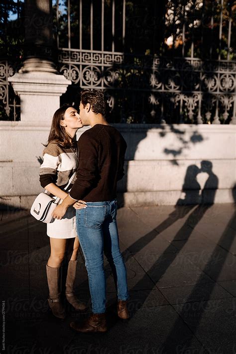 Lovers Couple Kissing By Stocksy Contributor Santi Nuñez Stocksy