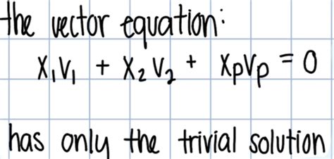 linear algebra flashcards quizlet