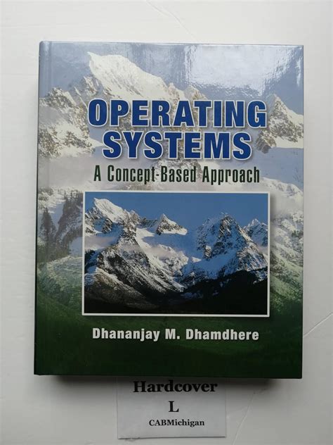 operating systems dhamdhere dhananjay 9780072957693 books