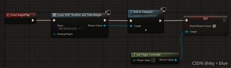 Ue4 实时更新天气和时间状态ue4实时获取天气 Csdn博客