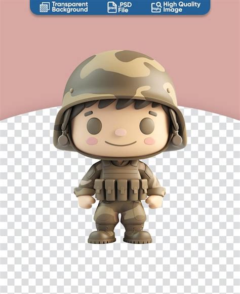 Chibi Soldier Psd High Quality Free Psd Templates For Download