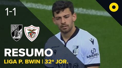 Resumo Vitória SC 1 1 Santa Clara Liga Portugal bwin SPORT TV