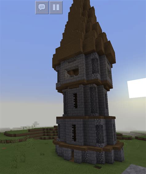 Small Tower I Made Rminecraft