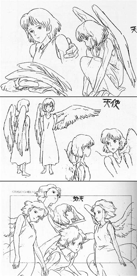 Masashi Ando On Your Mark Character Design Production Materials Settei