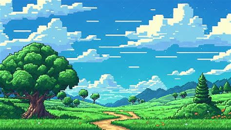 Pixel Art Background