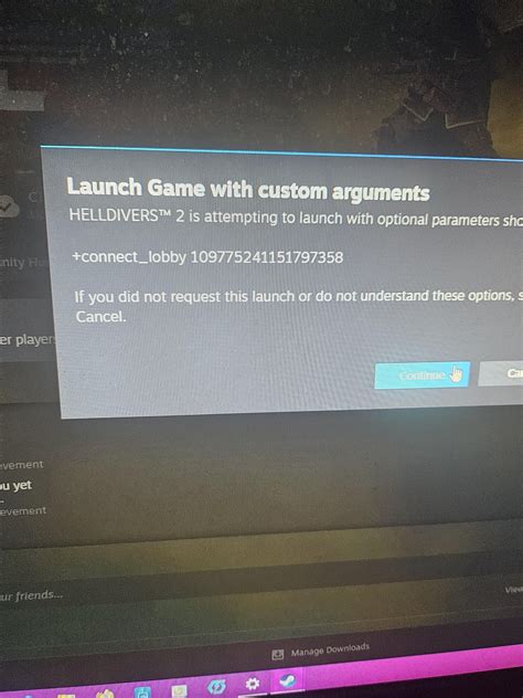 Trouble Joining On Steam Rhelldivers2