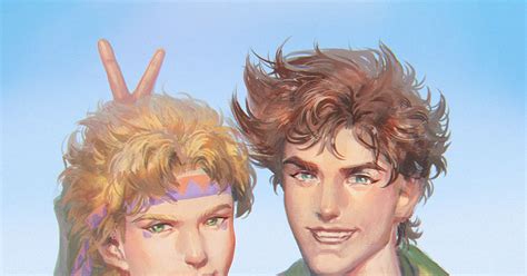 Jojo的奇妙冒险 Joseph And Caesar Kiaのイラスト Pixiv