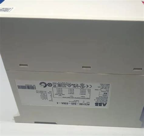 Abb Acs 180 Model Ac Drive For Industrial Machinery 7 5kw 10hp At Rs 16499 In Coimbatore