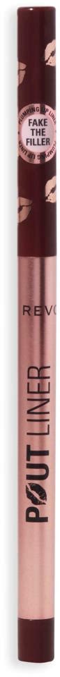 Makeup Revolution Pout Plumping Lip Liner Deepest Mauve