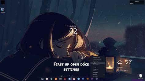 How To Add Folder And App In Rainmeter Dock Video 2 Youtube
