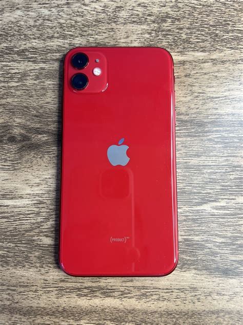 Apple Iphone 11 Product Red 64gb Unlocked Back C Ebay